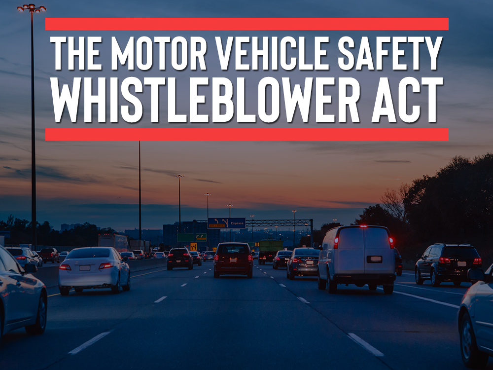 The Motor Vehicle Safety Whistleblower Act | Kreindler & Associates